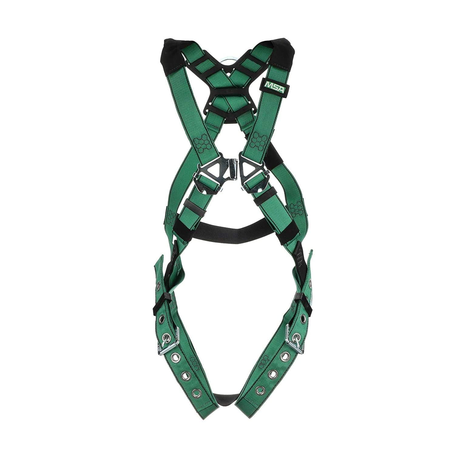 MSA 10197216 V-Form Full Body Safety Harness - Extra Large, D-Ring ...