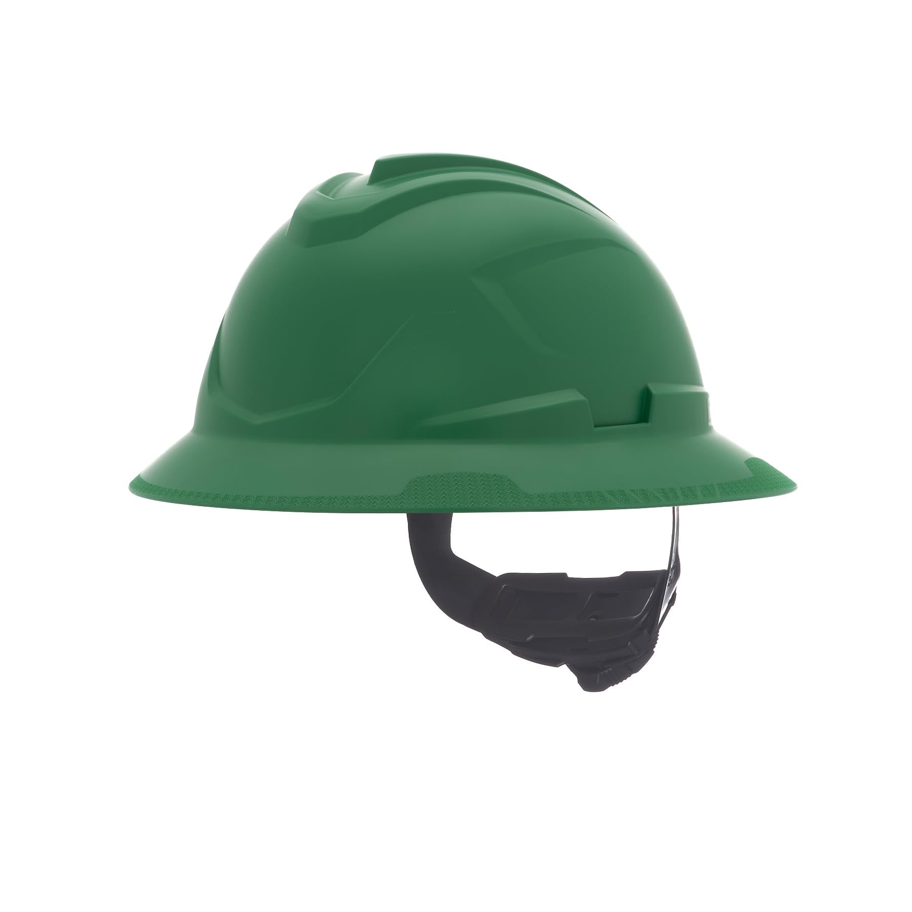 MSA 10215840 V-Gard C1 Non-Vented Green Full Brim with ReflectIR ...