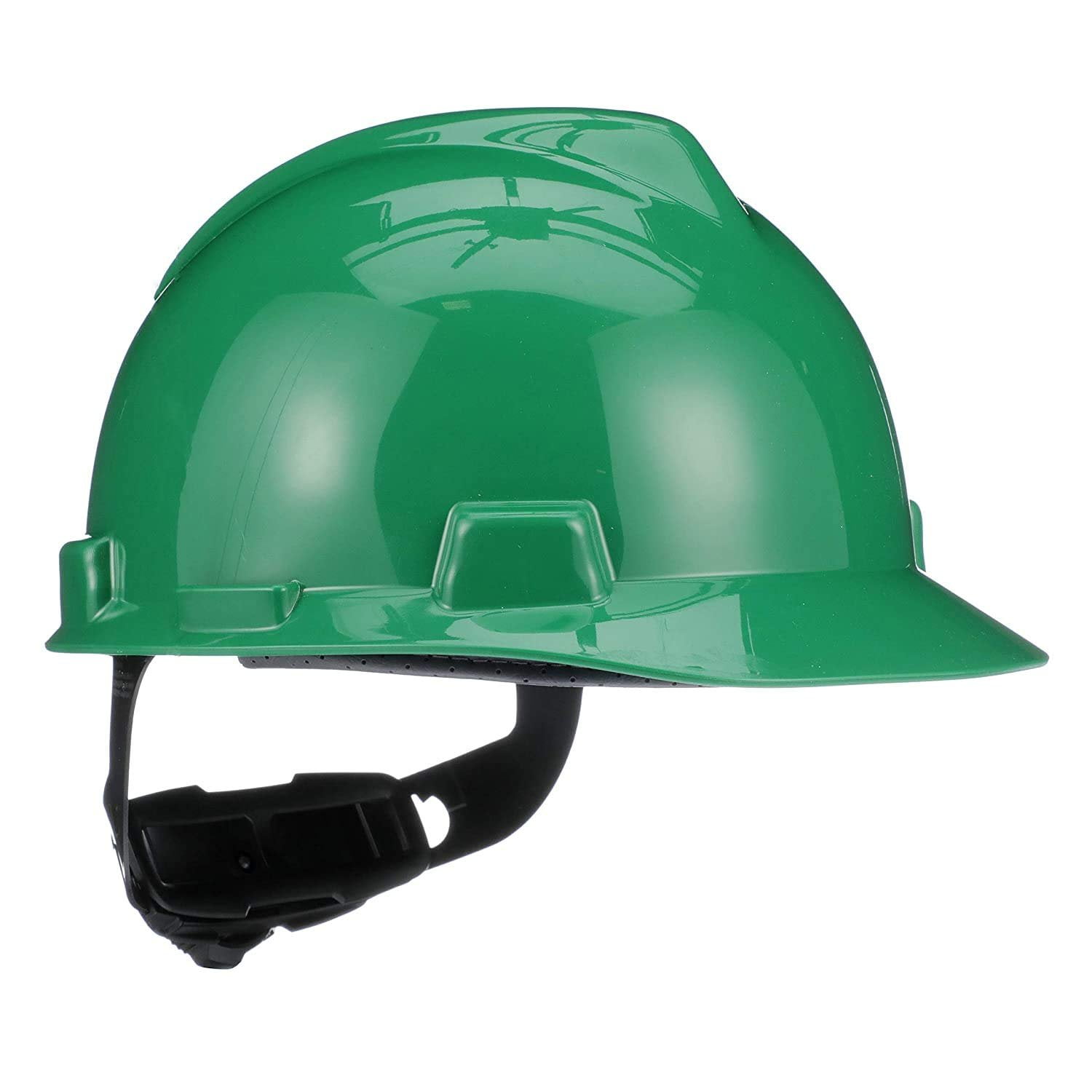 MSA 475362 V-Gard Cap Style Safety Hard Hat With Fas-Trac III Ratchet ...