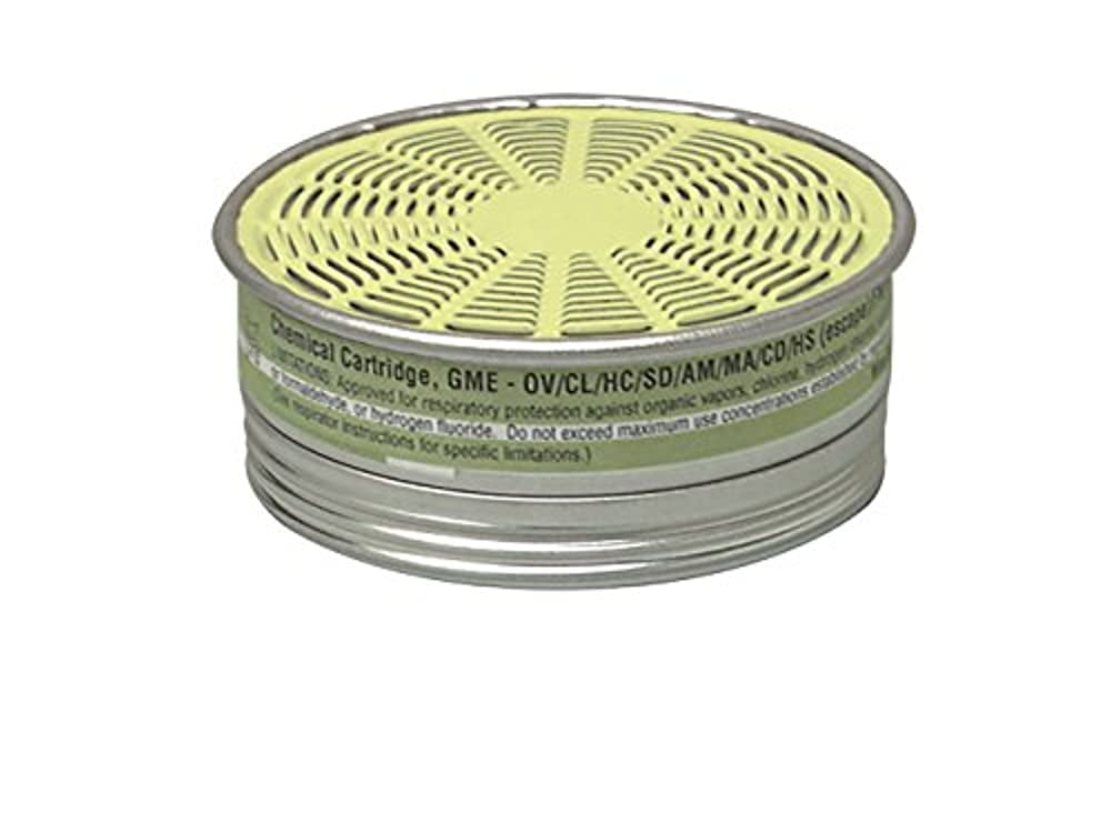 MSA 492790 Comfo Respirator Cartridge, GME Multigas (Pack of 10 ...