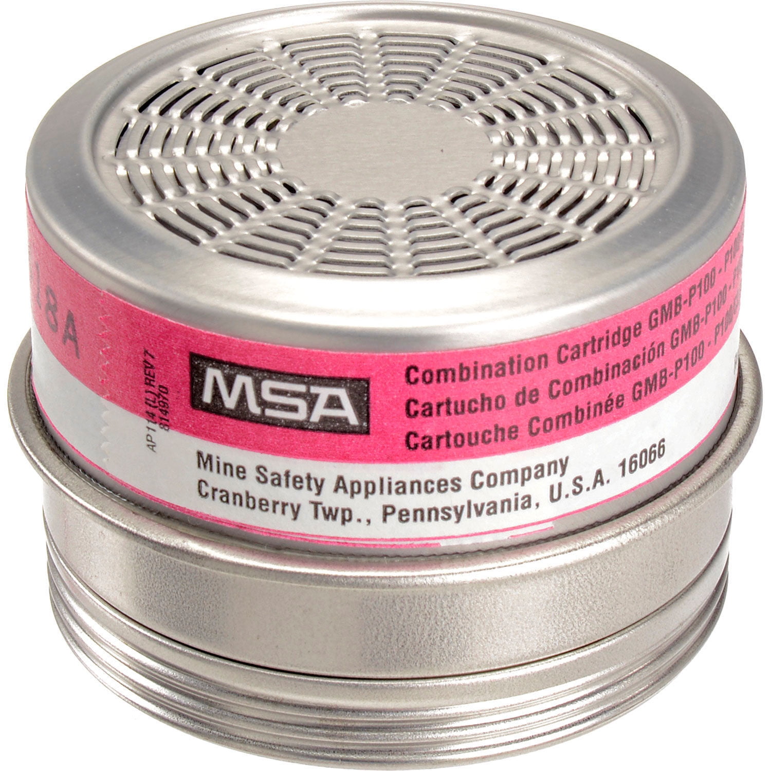 Msa Safety Combination CartridgeFilter,Threaded,PK6 815179 - Walmart.com