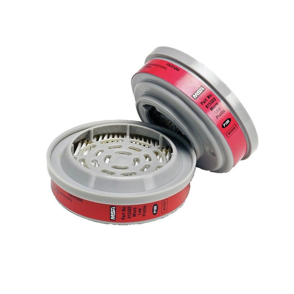 MSA 815369 2-Piece Advantage P100 Low-Profile Filters - Walmart.com