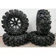 MSA Black Kore 14" UTV Wheels 30" Intimidator Tires Can-Am Maverick X3 / Honda Pioneer 1000 ...