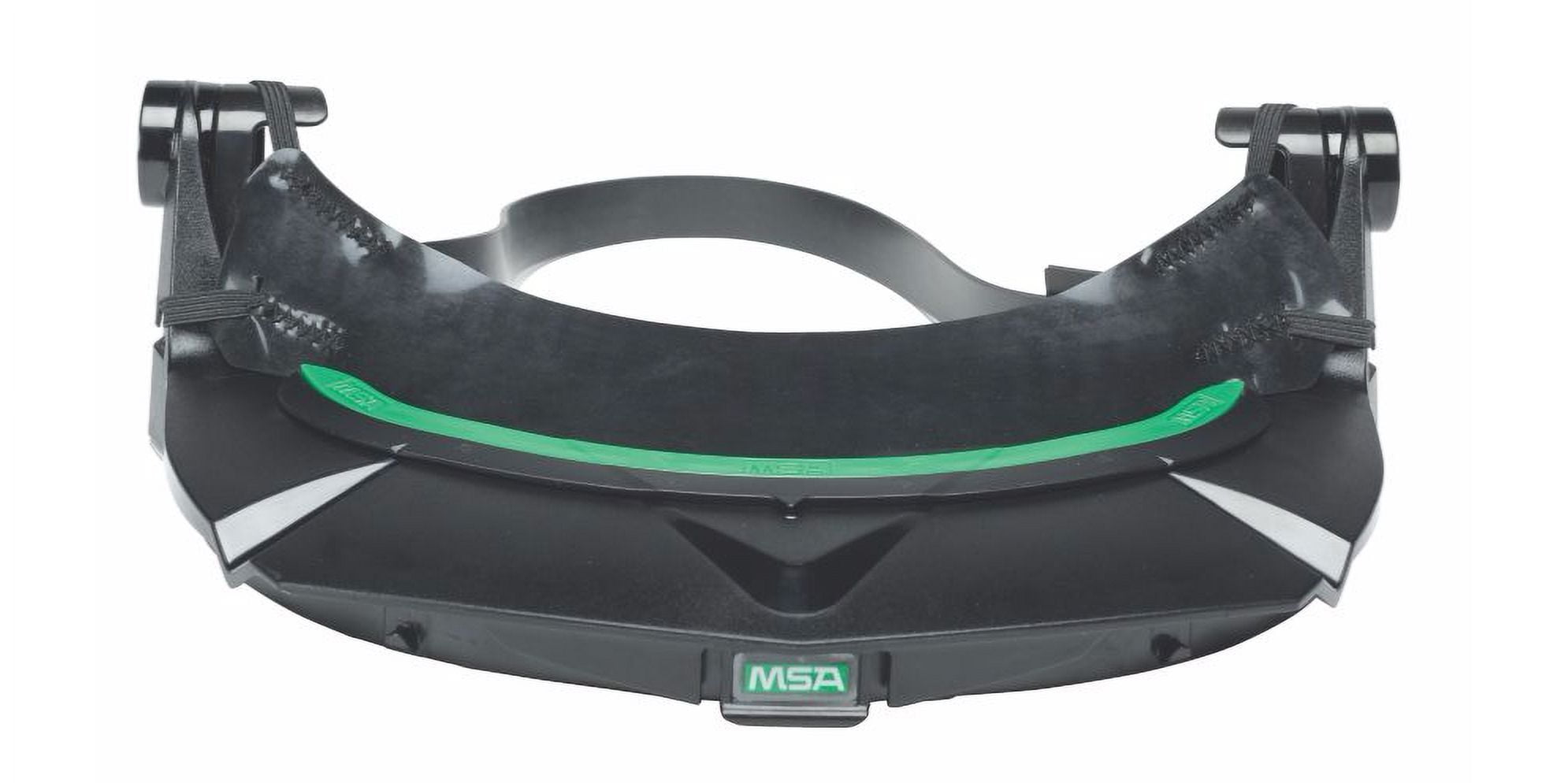 MSA Black Plastic V-Gard Universal Visor Frame With 3 Point Suspension ...