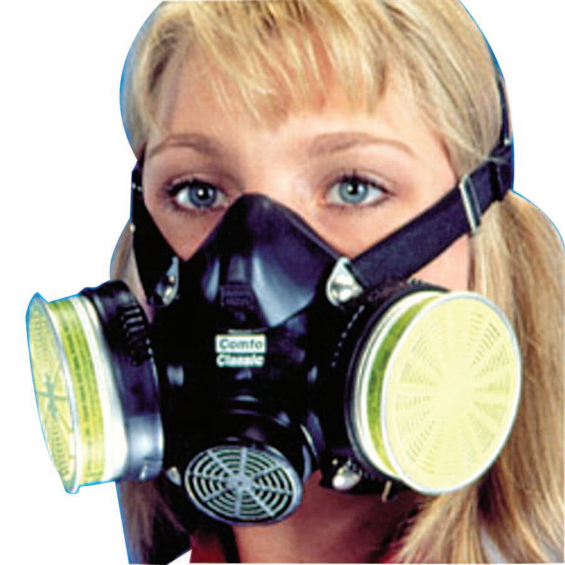 MSA Comfo Classic Respirators, Large, Silicone - Walmart.com
