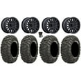 MSA Creed 14" Wheels Black 29" BigHorn Tires Honda Foreman Rancher SRA ...