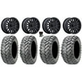 MSA Creed 14" Wheels Black 29" Ceros Tires Honda Foreman Rancher SRA ...