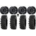 MSA Creed 14" Wheels Machined 28" ACP Tires Kawasaki Mule Pro FXT ...