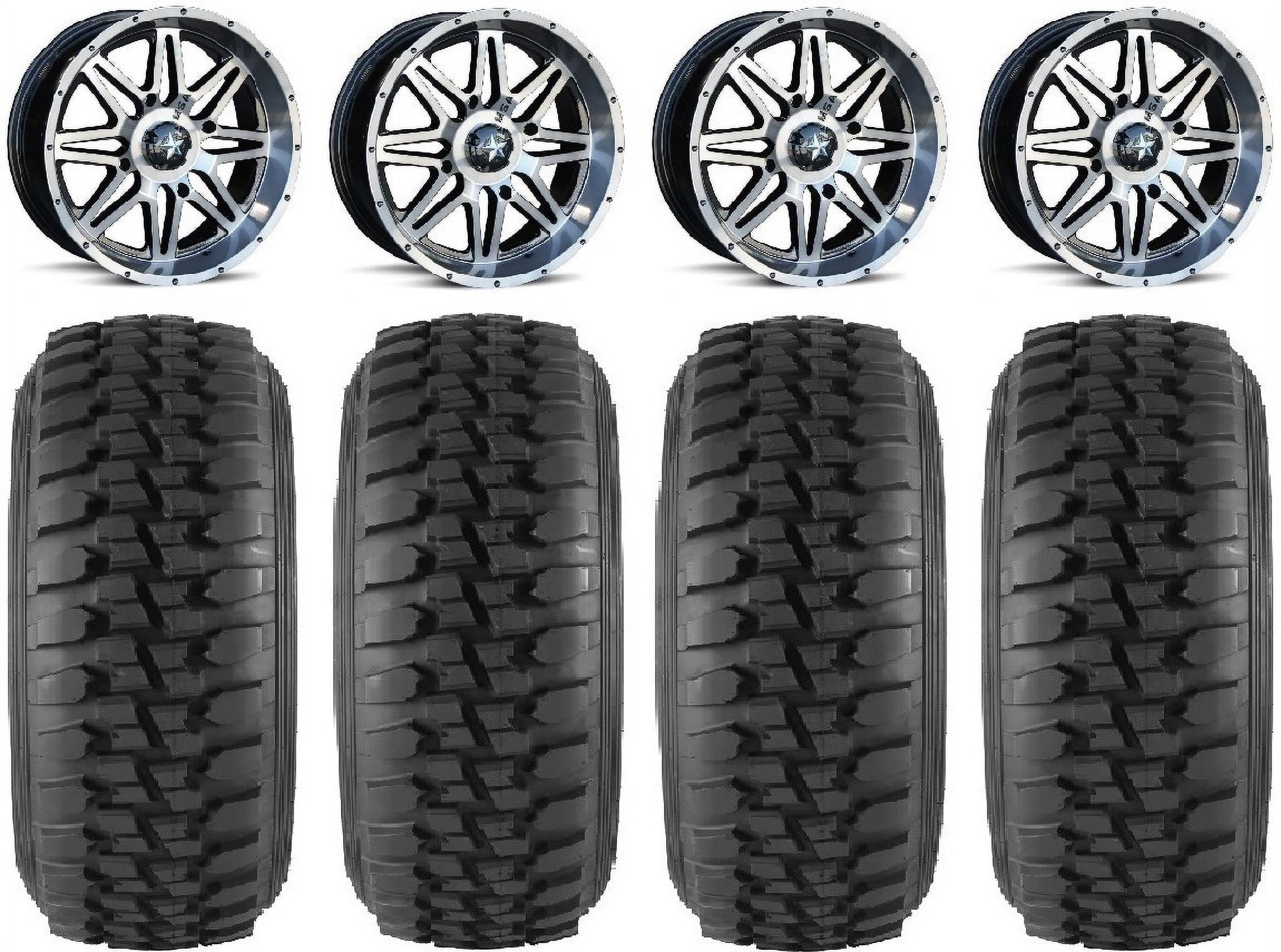MSA DT Vibe 14" UTV Wheels 30" Desert Series Tires Yamaha Viking ...