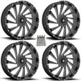 MSA M46 Blade 18" ATV Wheels/Rims Milled Sportsman 550 850 1000 ...