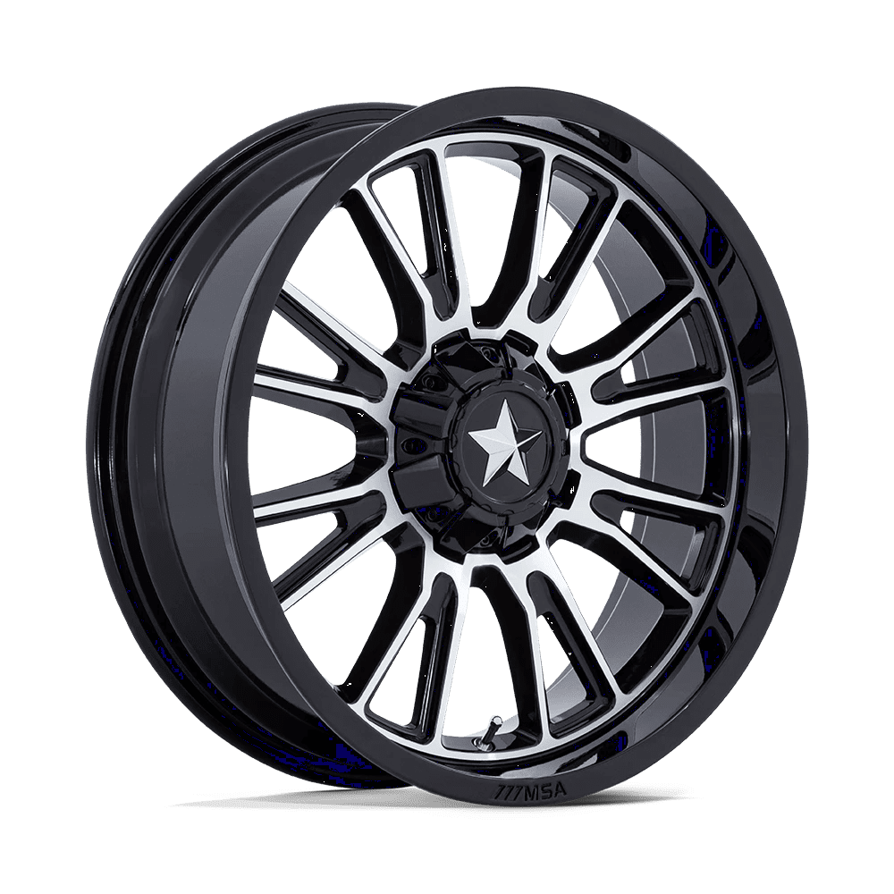 MSA Offroad Wheels Cast Aluminum Wheel MA051 20x7 5x4.5 G-BLK MCH 0mm ...