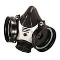 MSA Safety Comfo Classic Medium Black Half-Mask Respirator, Ideal for ...