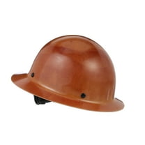 MSA 475407 Natural Tan Skullgard Hard Hat with Fas-Trac Suspension ...