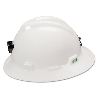 MSA Specialty V-Gard® Protective Caps and Hats, Fas-Trac III, w/Lamp ...