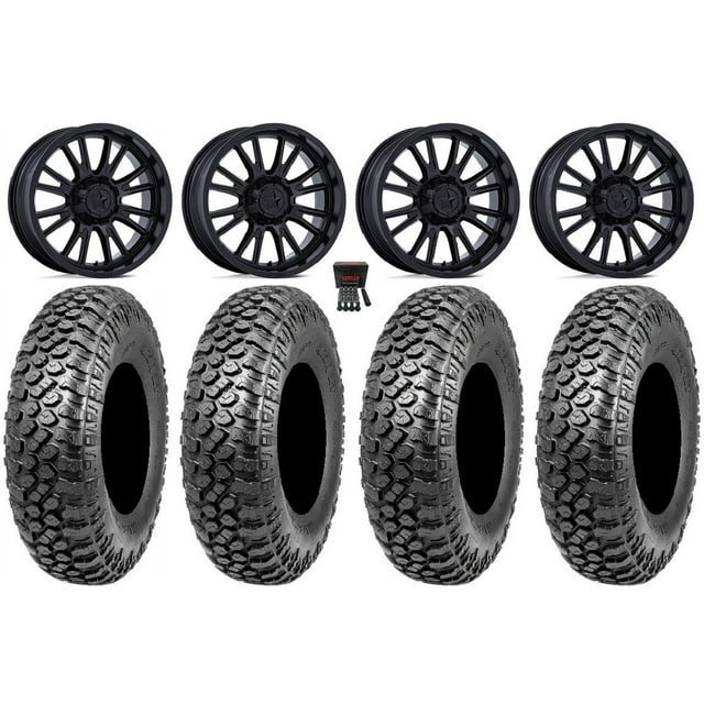 MSA ThunderLips 15" Wheels Black 33" RAZR XT Tires Polaris RZR XP 1000 ...