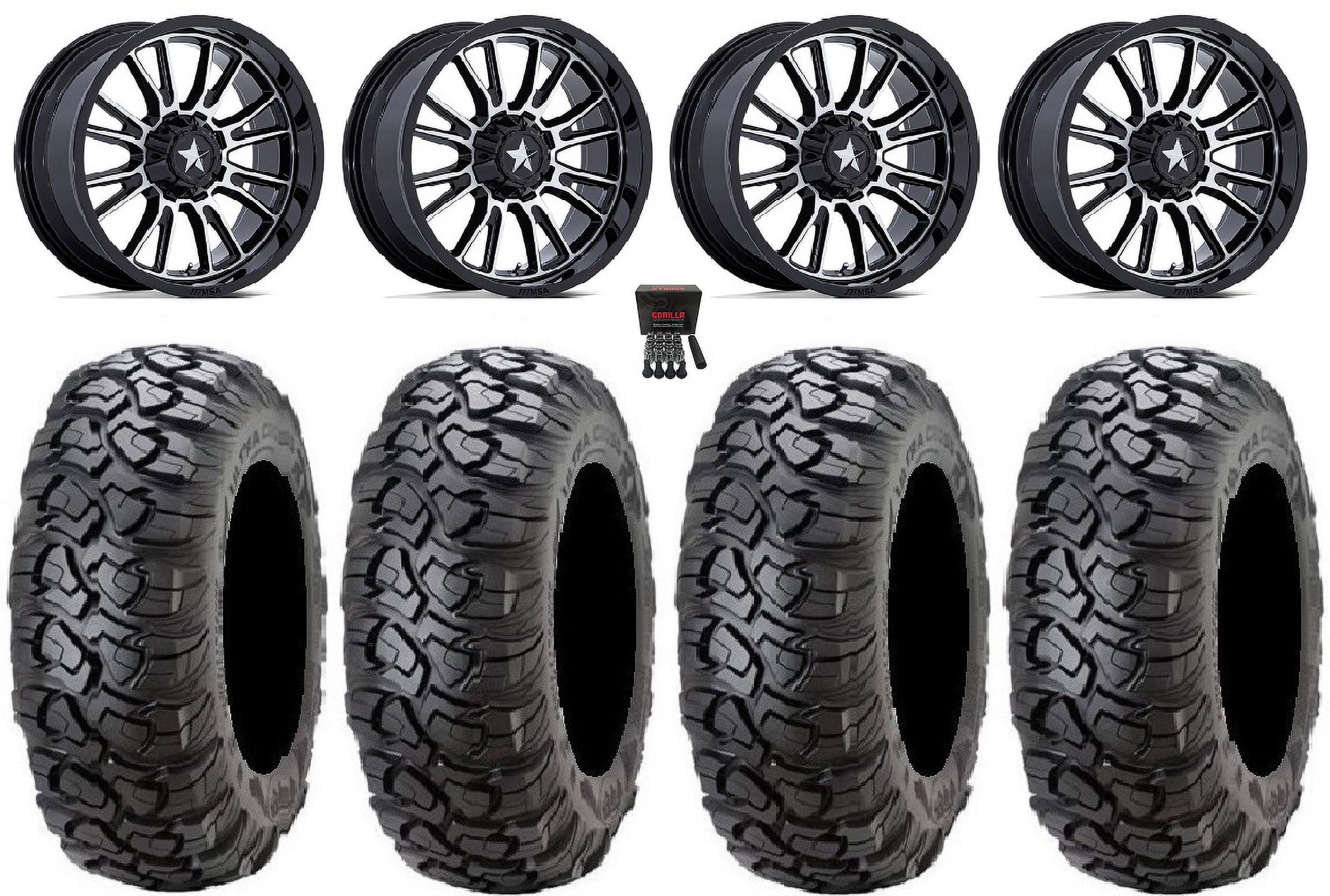 MSA ThunderLips 15" Wheels Machined 32" Ultracross Tires Can-Am ...