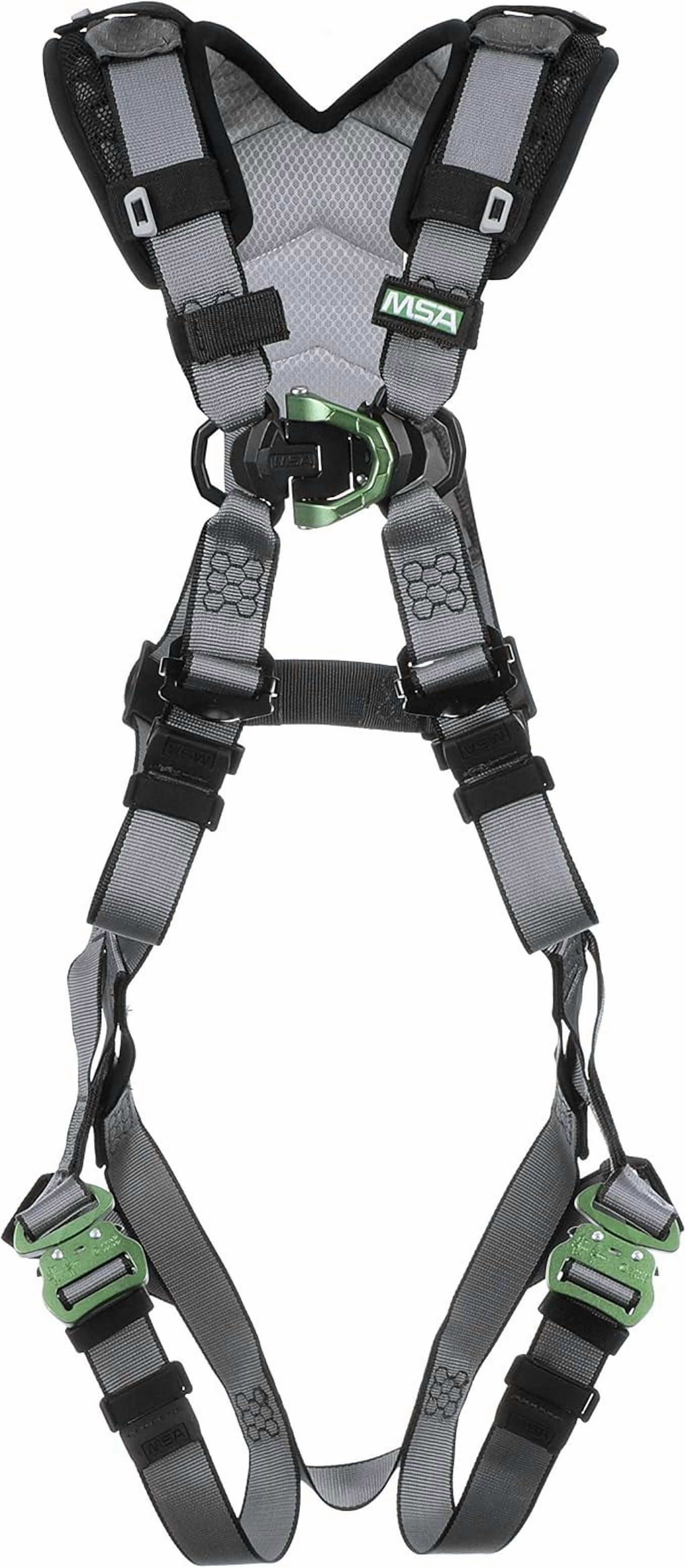 Msa Safety Full Body Harness,V-FIT,XL 10194671 - Walmart.com