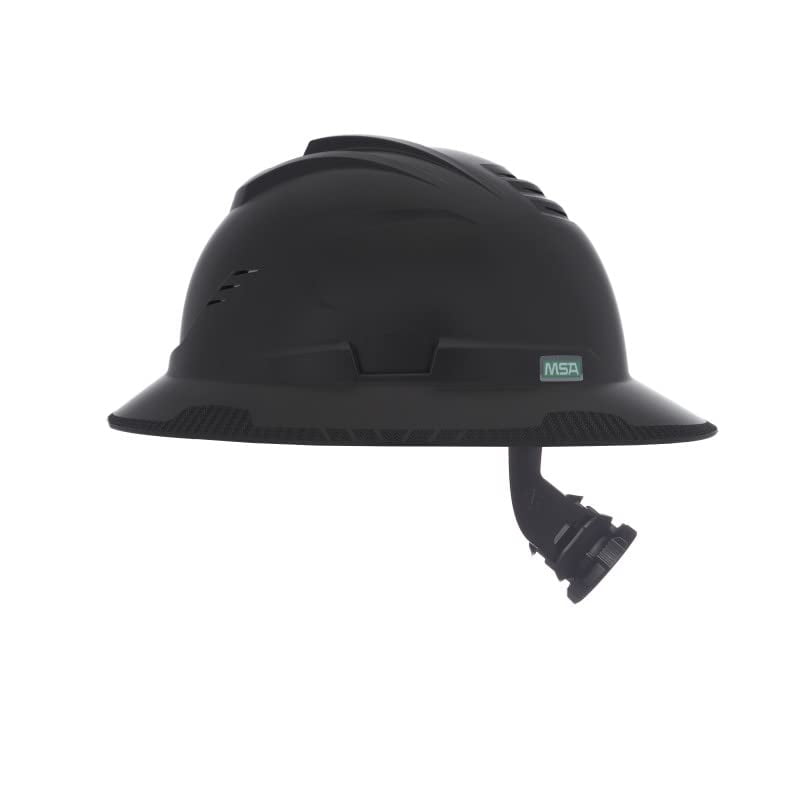MSA V-Gard C1 Full Brim Hard Hat with ReflectIR Cooling Thermal Barrier ...
