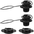 MSAOWUED Inflatable Boat Air Valve, (24mm) Plastic Air Valve Hats Screw ...