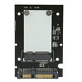 MSATA to SATA III Adapter 6Gbps Fast Transfer Mass Storage Interface ...