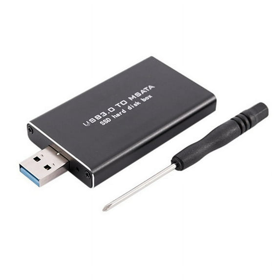 MSATA to USB USB 3.0 to MSATA SSD Enclosure USB3.0 to MSATA Case ...