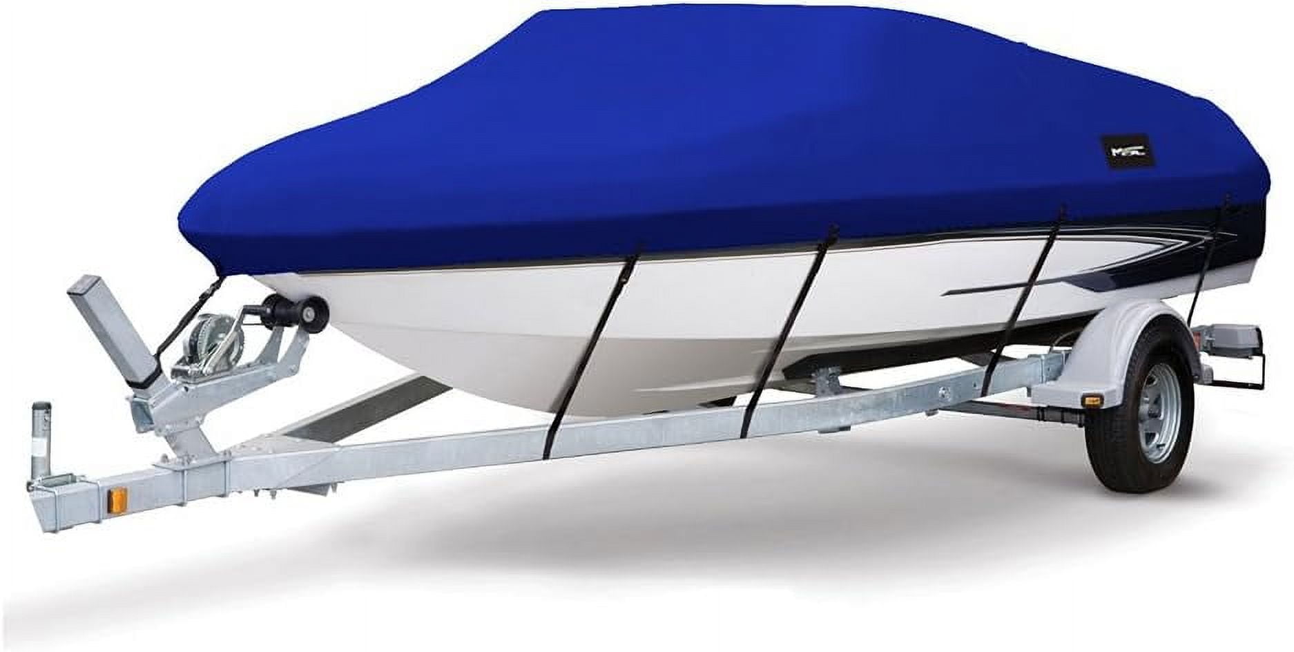 MSC Heavy duty Waterproof Boat Cover, Fits boats 20'-22'L x 100"W, V ...