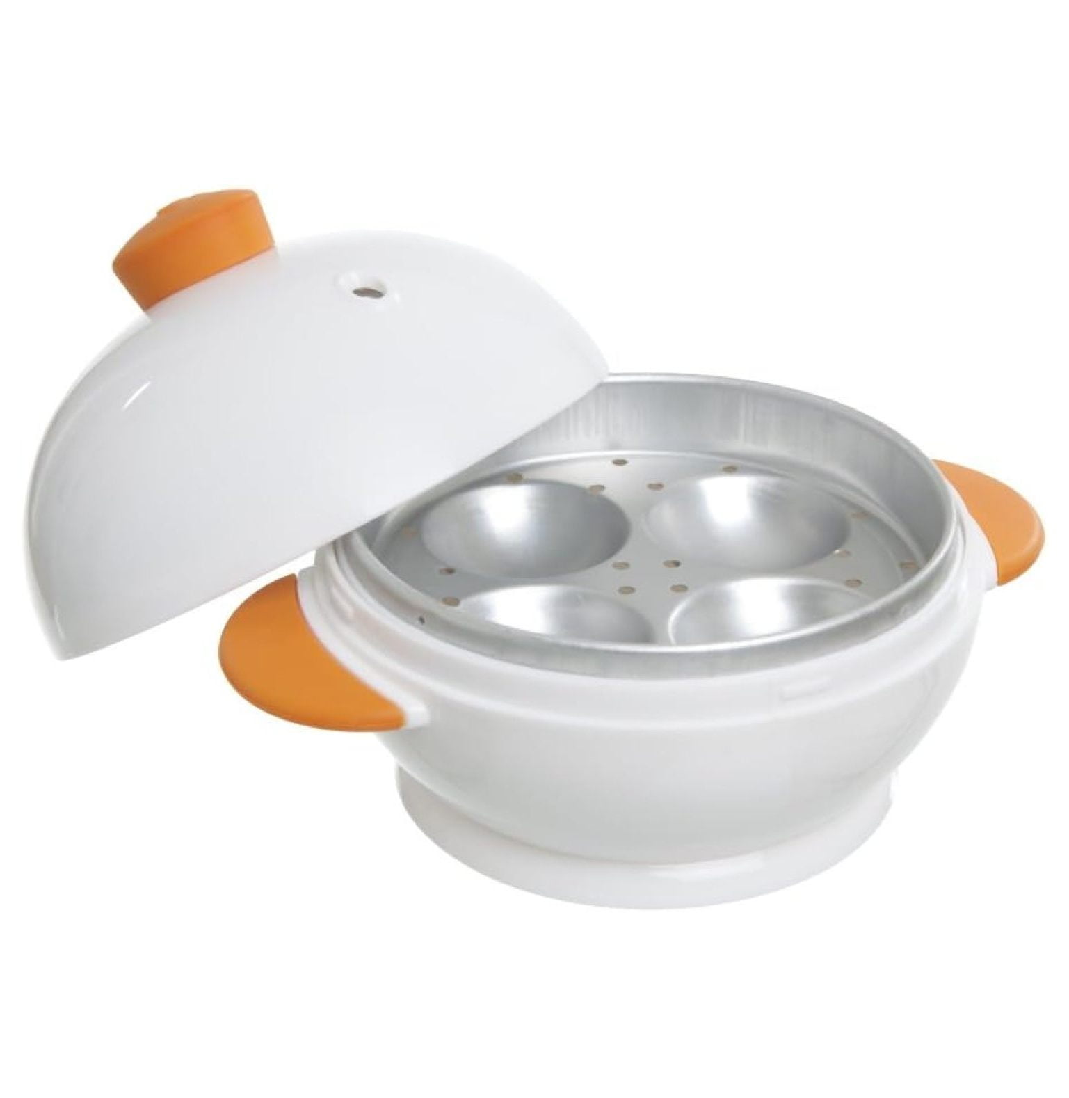 MSC International 50986 Big Boiley Microwave Egg Cooker, White, 6.75 ...