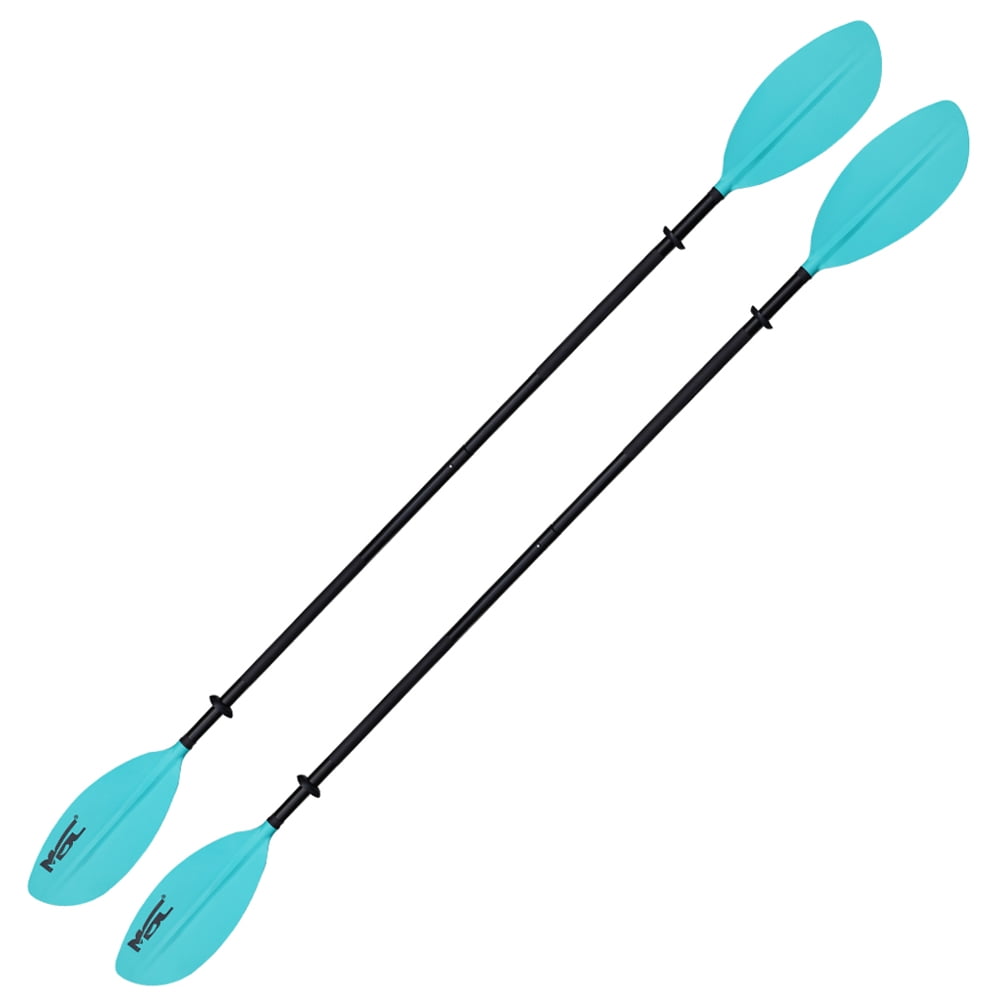 MSC Kayak Paddle,Color Available Black,Yellow,White,Olive,Blue 2-Piece ...