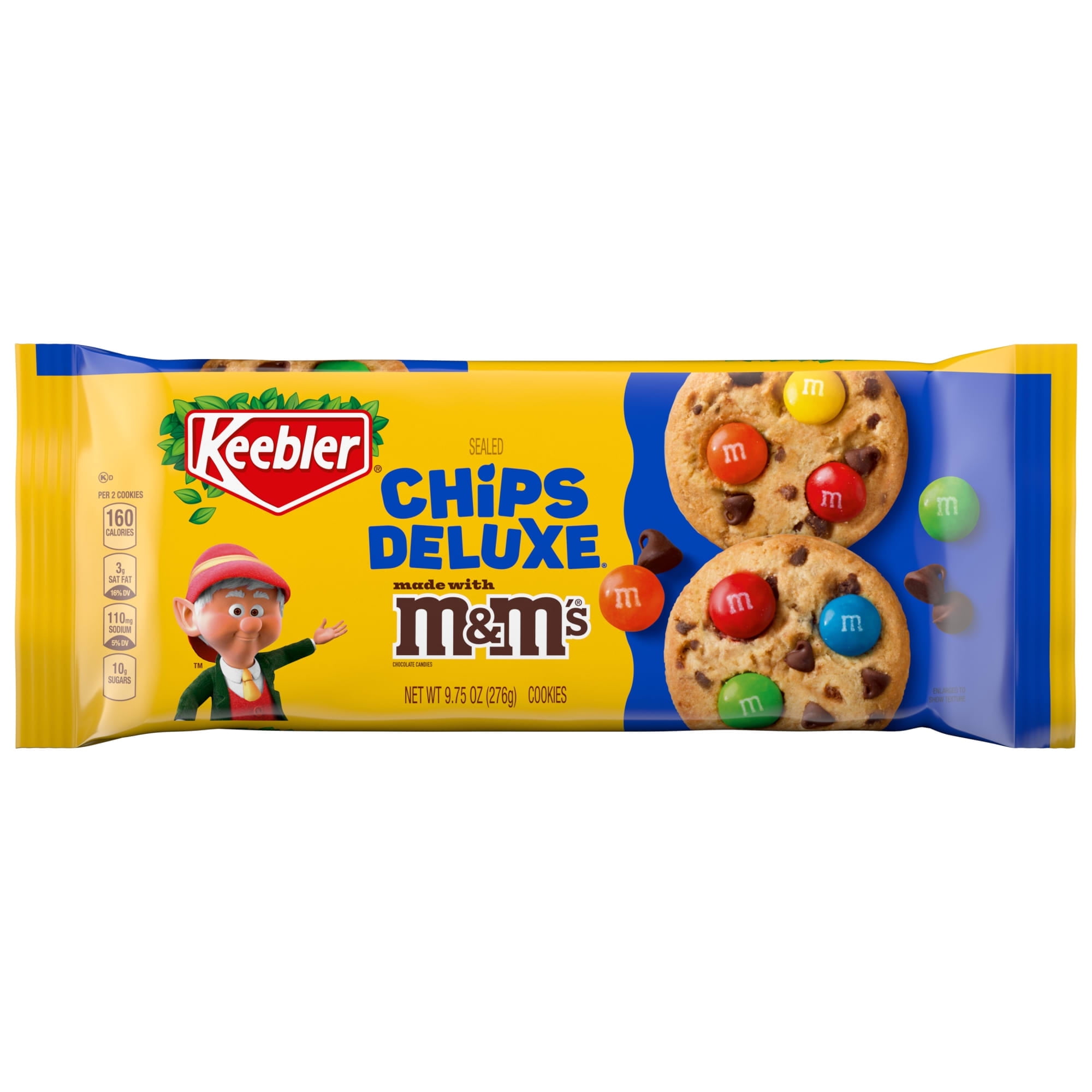 MSCookie Villa Chips Deluxe Cookies Made with M&M’s, Chocolate Chip ...