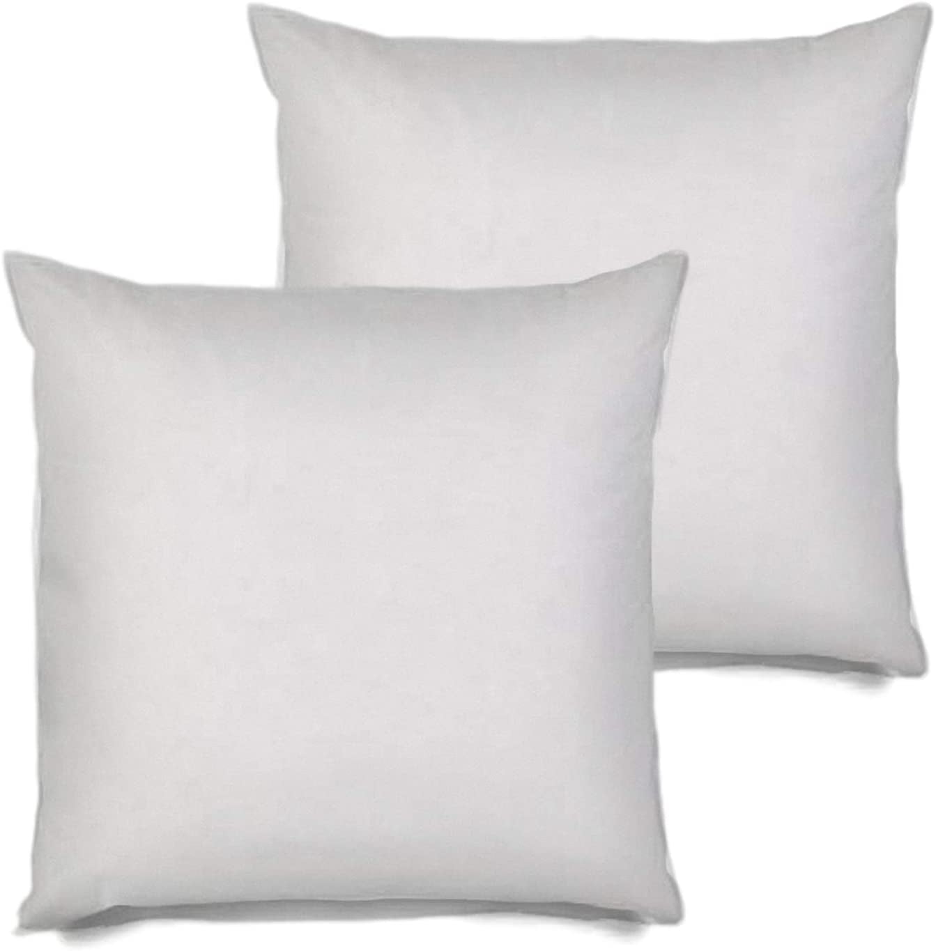 MSD 2 Pack Pillow Insert 26x26 Hypoallergenic Square Form Sham Stuffer ...