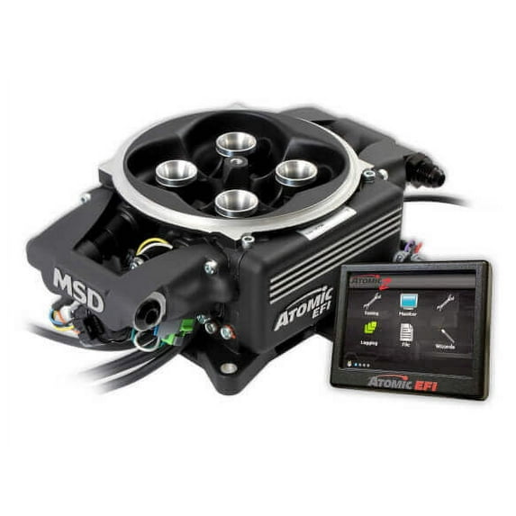 MSD Atomic 2 2910-2BK EFI Fuel Injection System - Black - Walmart.com