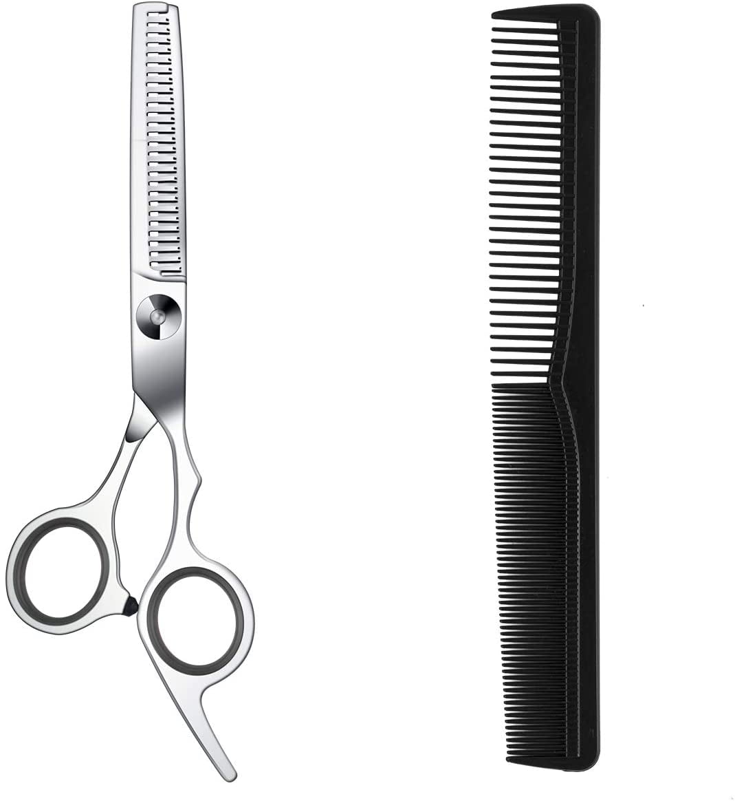 MSDADA Thinning Shears Thinning Scissors 6.7 Inch Stainless Steel Hair ...