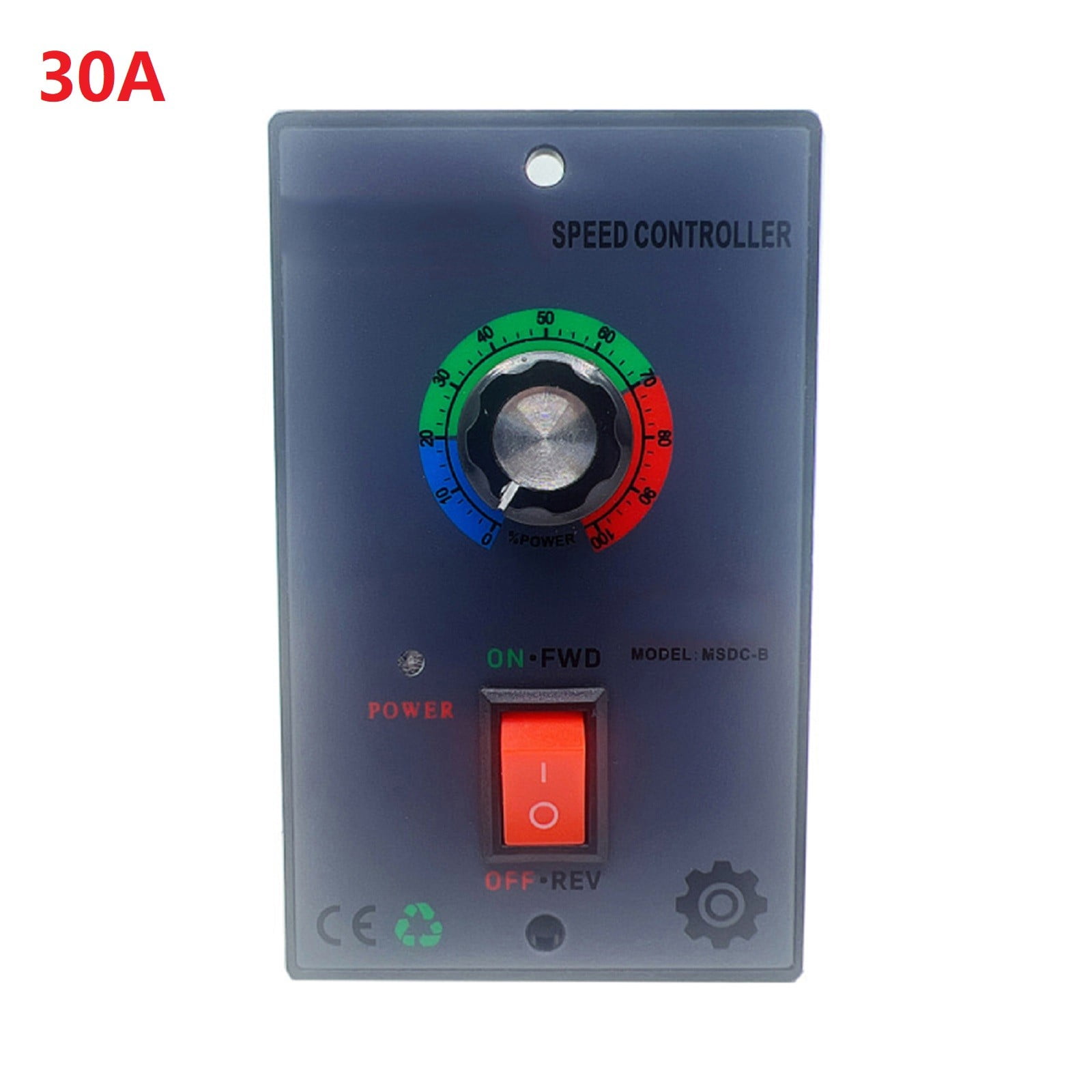 Msdc-B Brushed Dc Motor Speed Controller 10A-40A For 775 795 Dc Gear ...