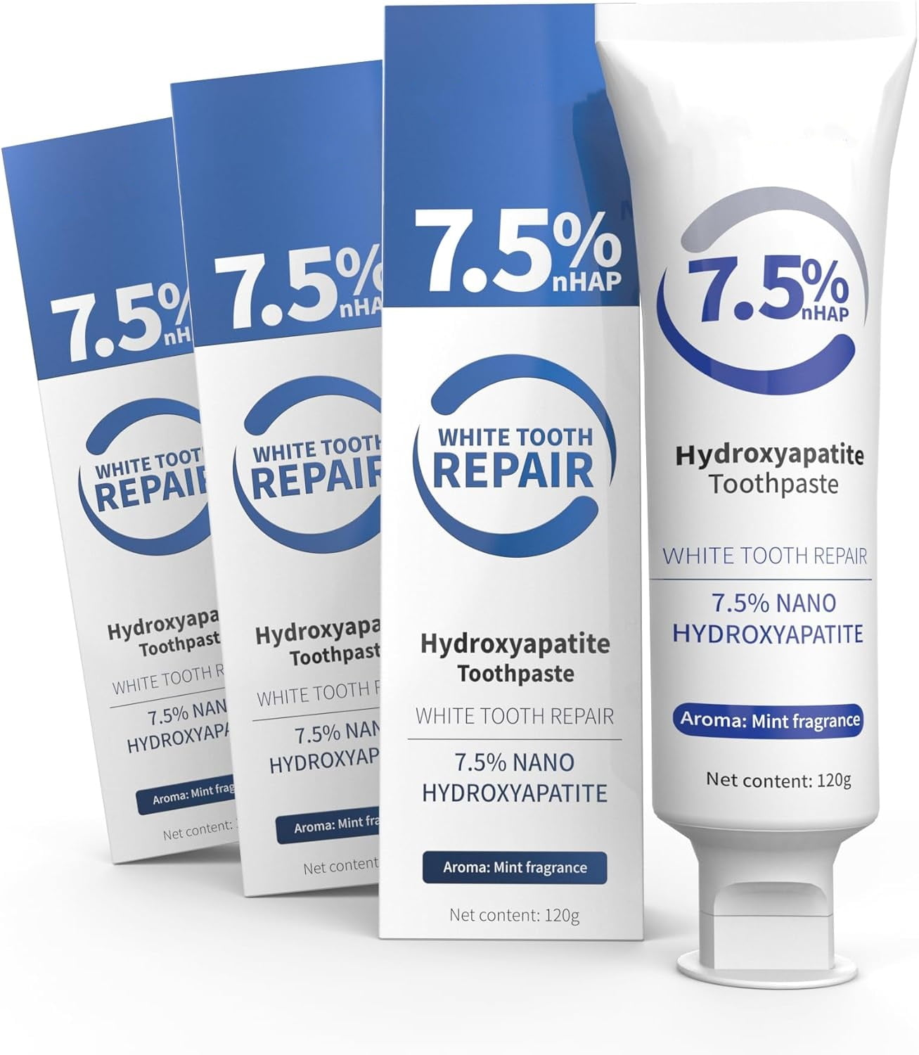 MSDRWIKEY Hydroxyapatite Toothpaste for Advanced Enamel Protection ...