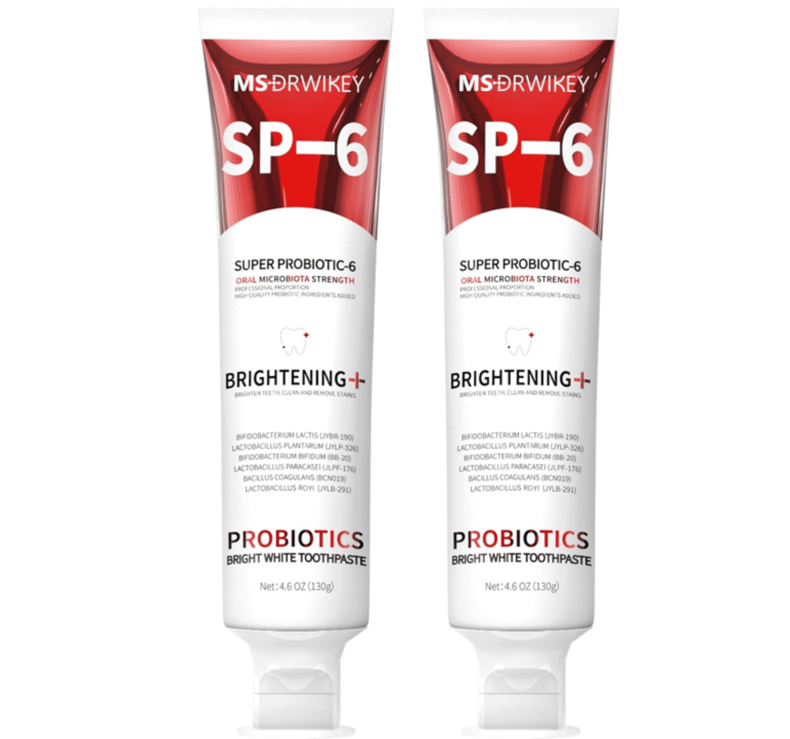 MSDRWIKEY SP-6 Probiotic Toothpaste - Enhanced Formula with 6 ...