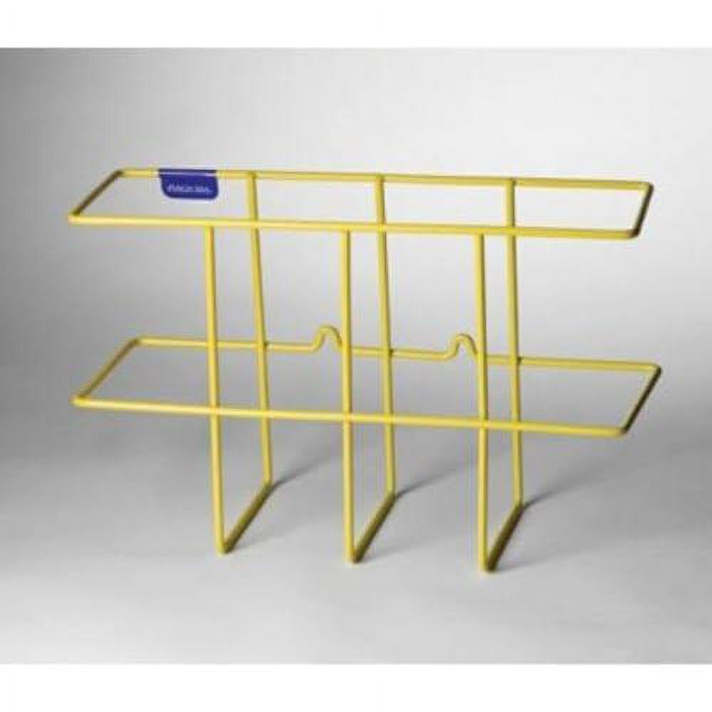 MSDS Binder Rack 4", Yellow Wall Mountable, RTK Holder For 3 Ring (Not ...