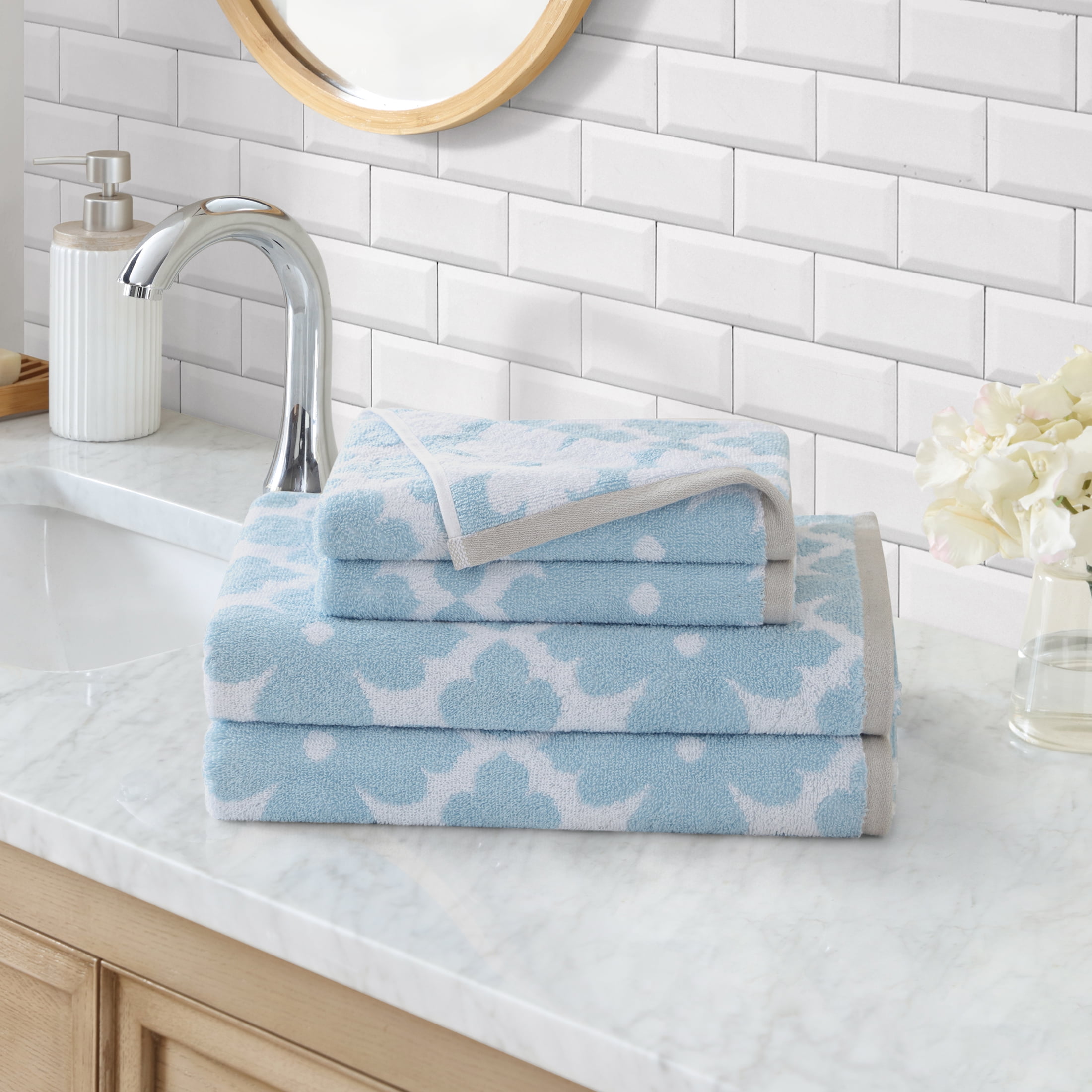 MSE FASHION TWL, 4PC(2B+2H), Angel Falls - Shop Black Friday Deals for 2024! - Walmart.com