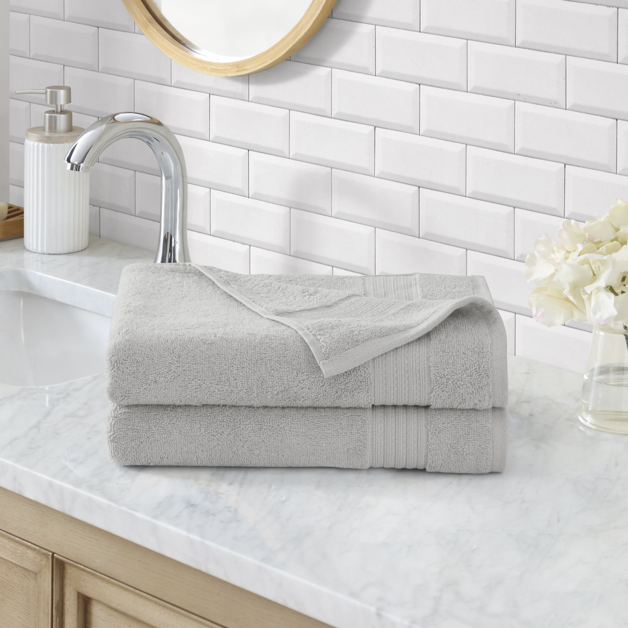 MSE SOLID TOWEL, 2 PC Bath, Quite Grey - Shop Black Friday Deals for ...