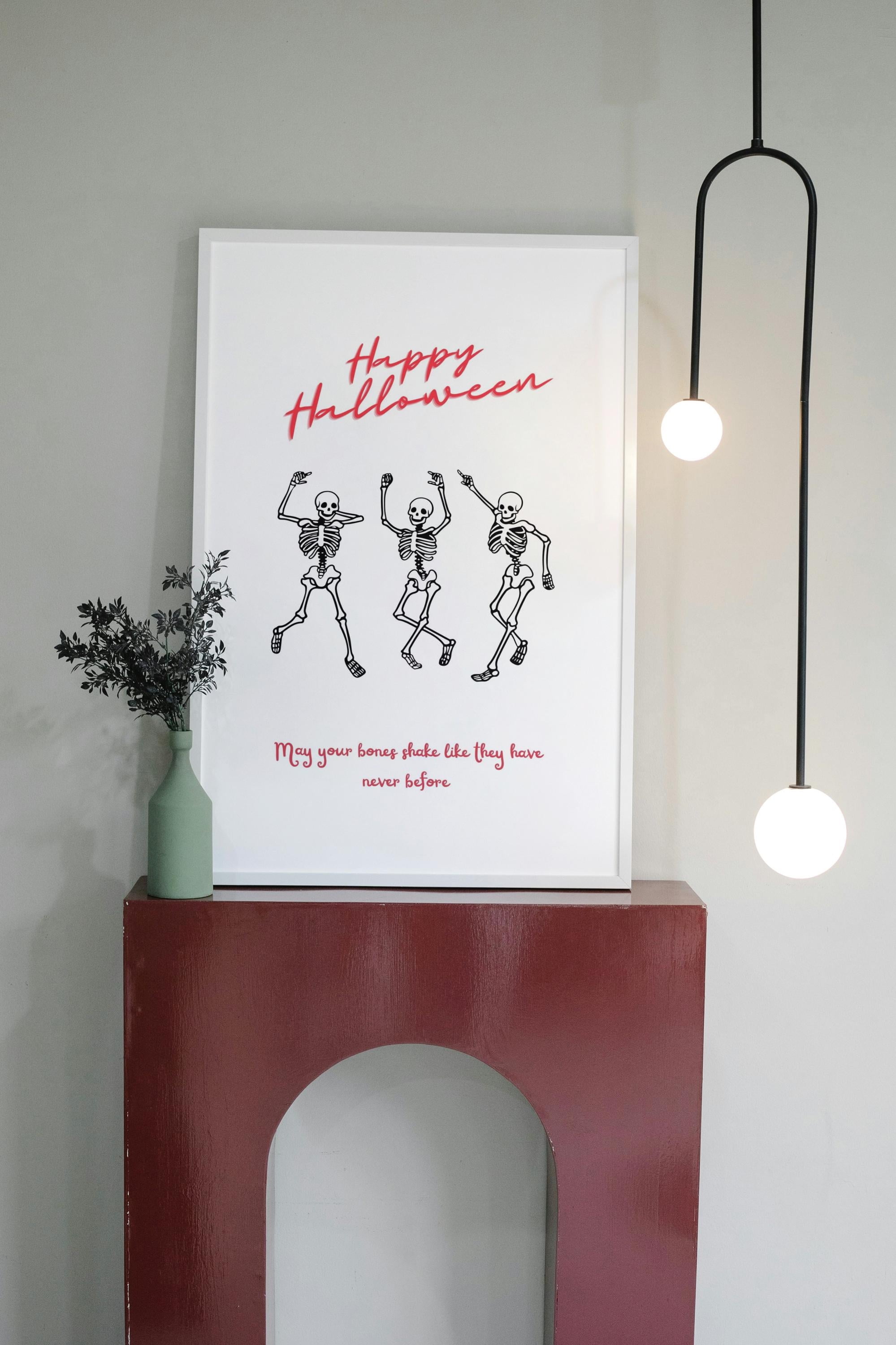 MSFCON Easy Halloween Decorations – Spooky Whimsical Creepy Skeleton ...