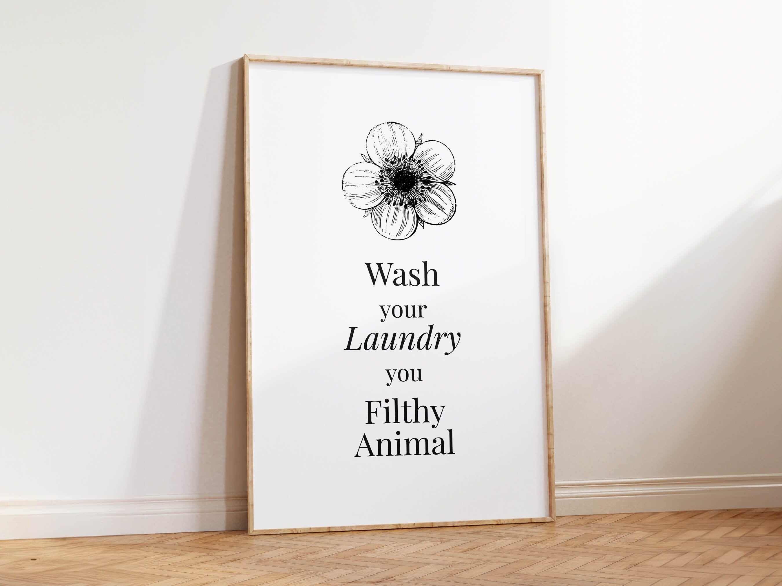 MSFCON Laundry Quote Print Laundry Room Art Poster Laundry Wall Art ...