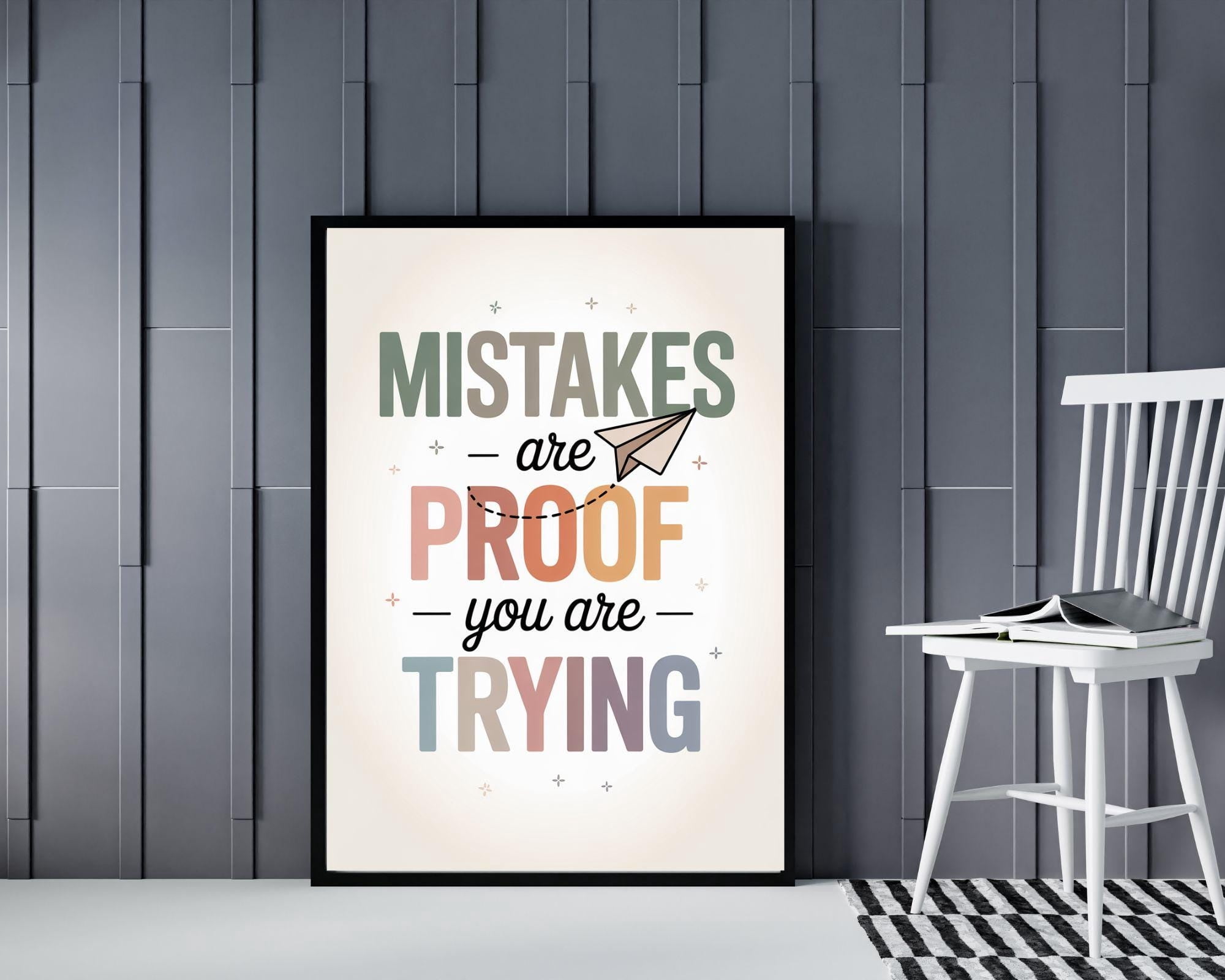 MSFCON Mistakes Are Proof That You Are Trying , Growth Mindset, Boho ...