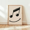MSFCON Music Smile Art Print | Art Poster | Music Art Print | Music ...