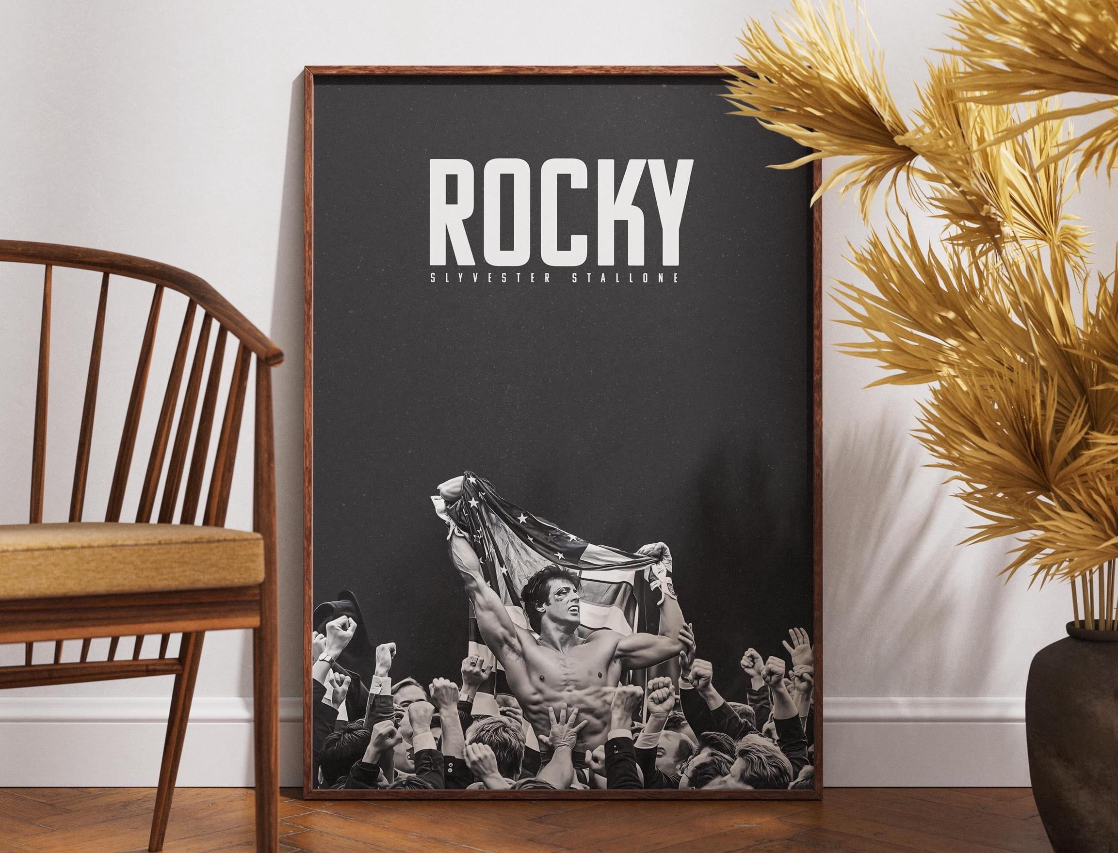 MSFCON Rocky Poster, Wall Art, Movie Lover Gift, Home Decor, Film ...