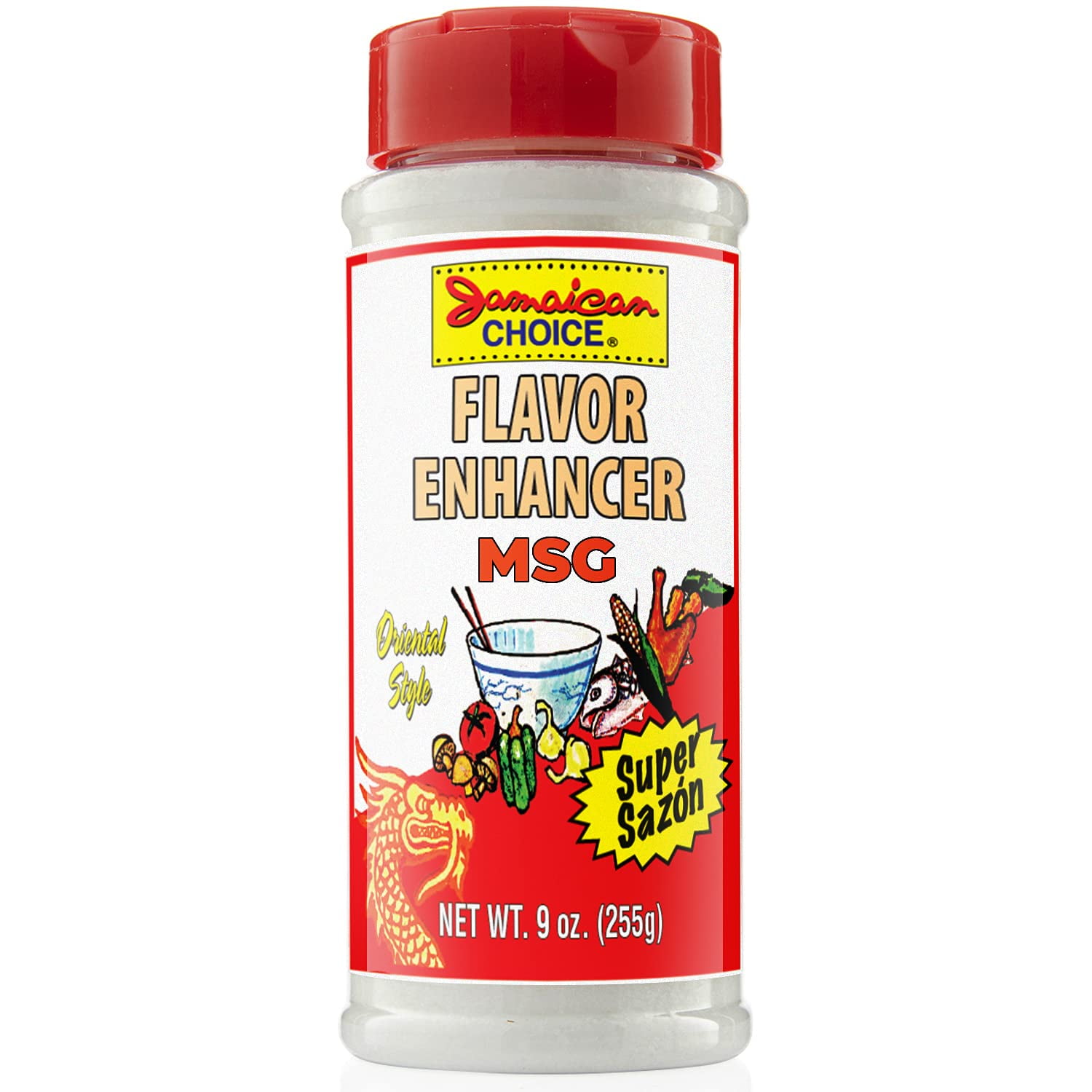 MSG Flavor Enhancer, Plant SAF21 based, Super Sazon | 9 oz - Walmart.com