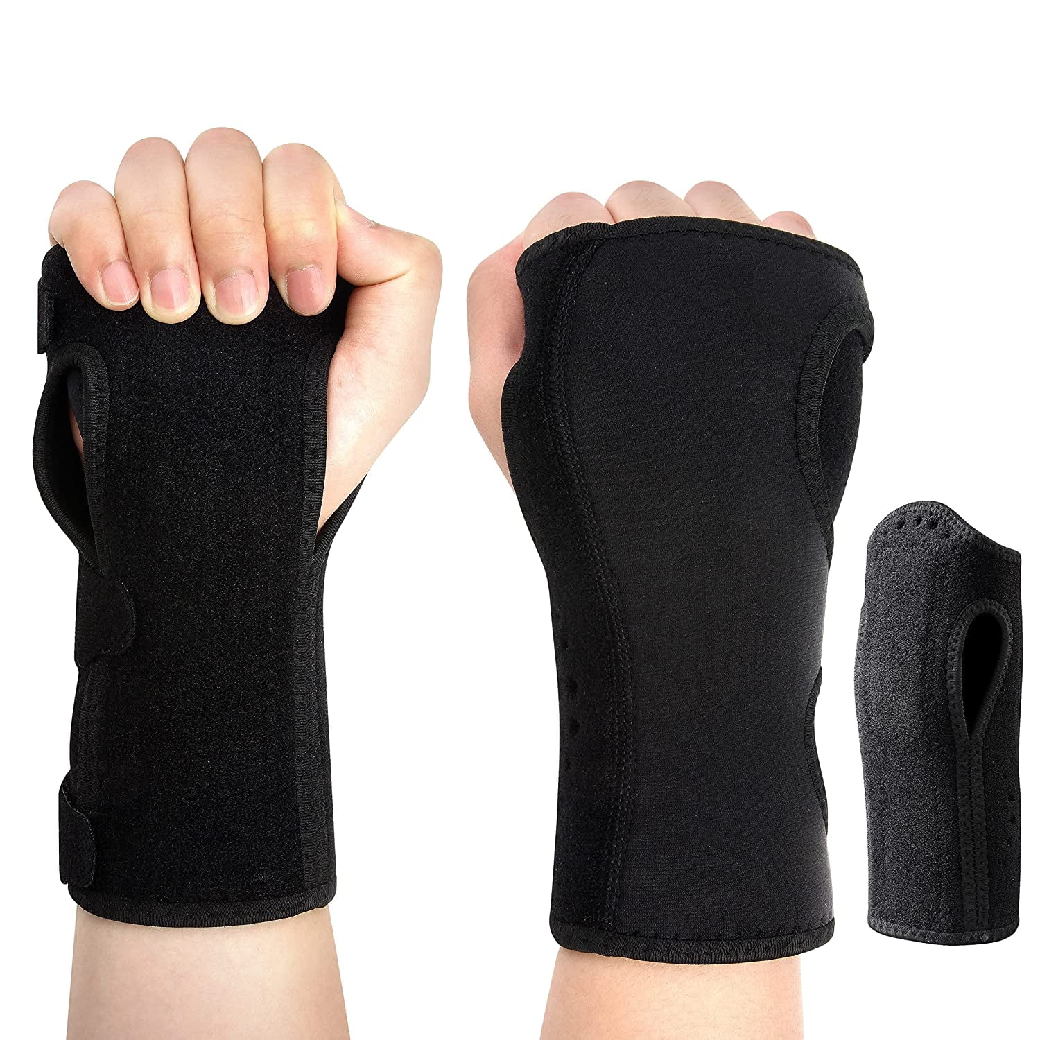 MSHUN Arthritis Gloves-Best Copper Infused Fingerless Glove for Carpal ...