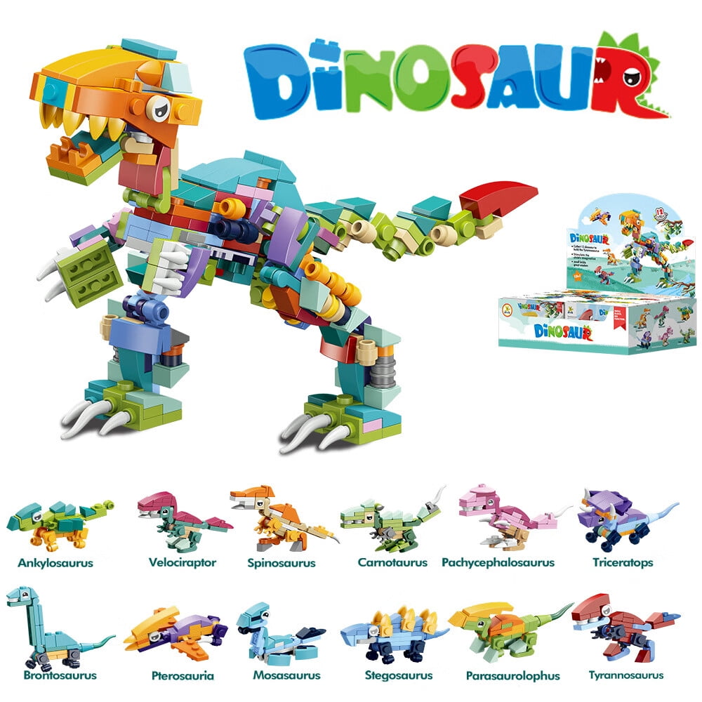 Dinosaur Activity Toy 3-in-1 Dinosaur Rocket Launcher, Spinning ...