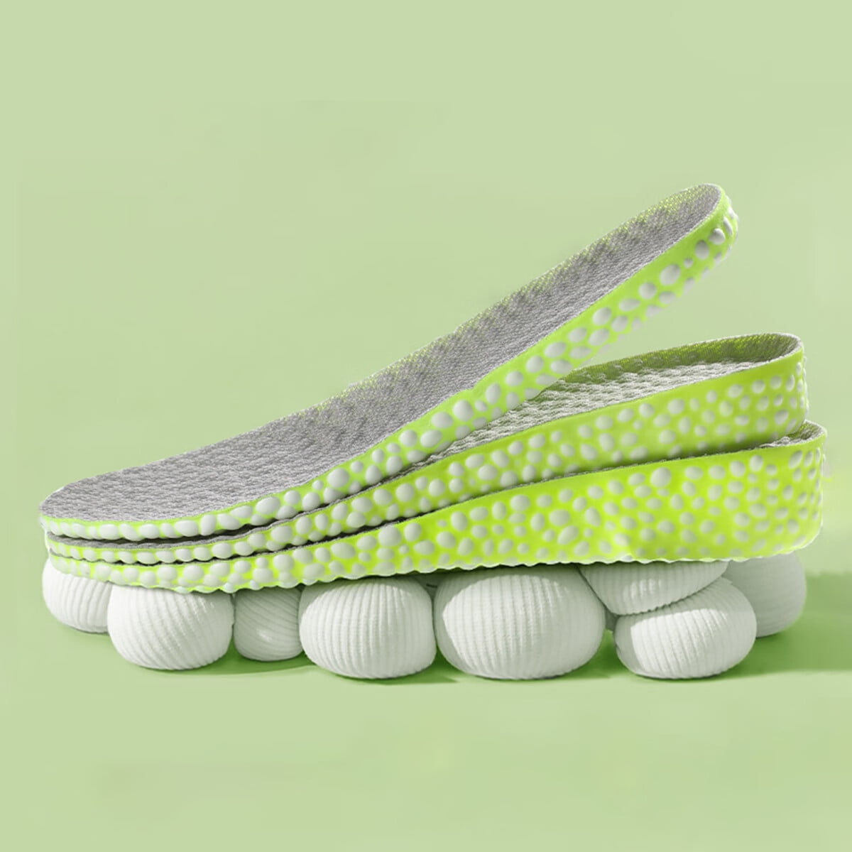 MSHUN Plantar Fasciitis Feet Insoles, Arch Supports Orthotics Inserts ...