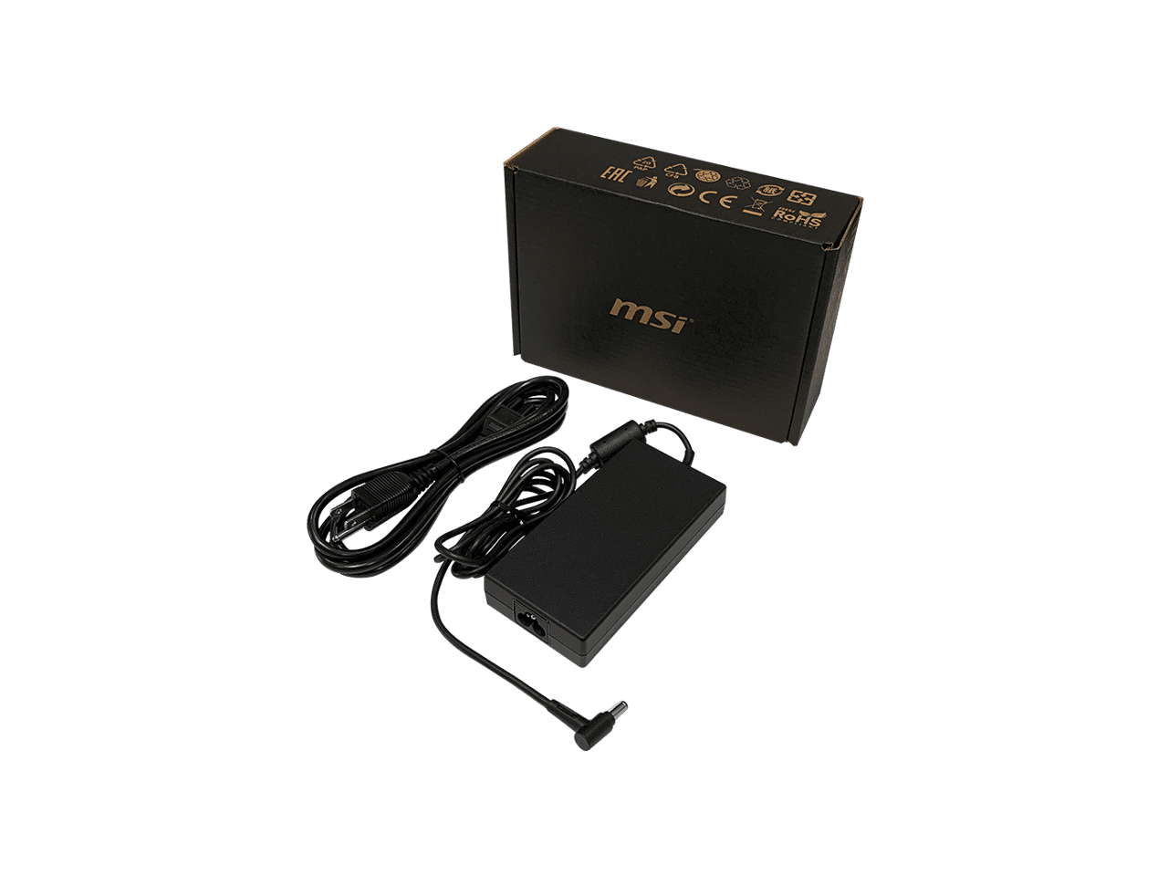 MSI 150W AC Adaptor with Power Cord for Stealth 15m Laptop Series 957 ...