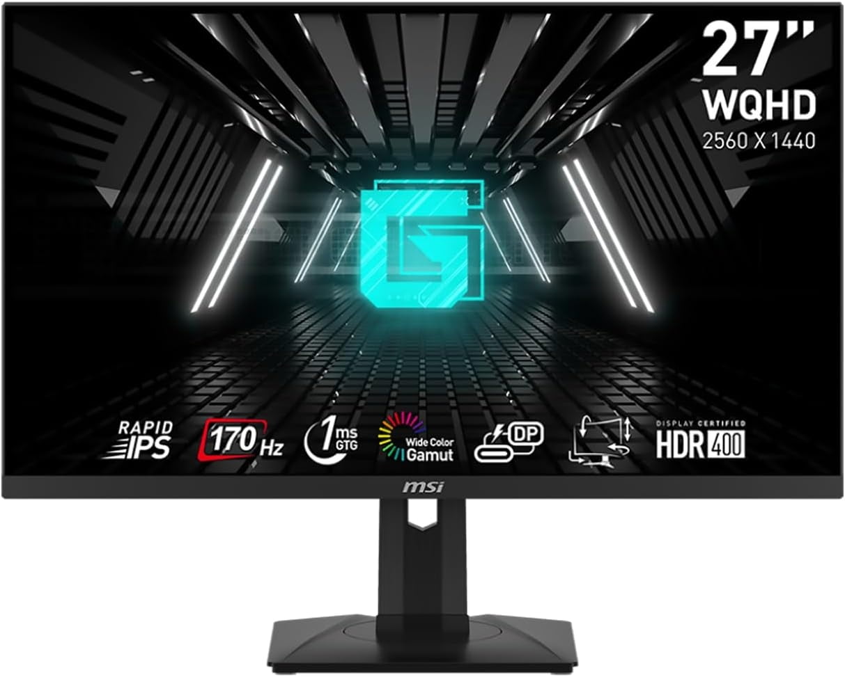 MSI 24" WQHD LED IPS Computer Monitor, Black, G274QPF - Walmart ...