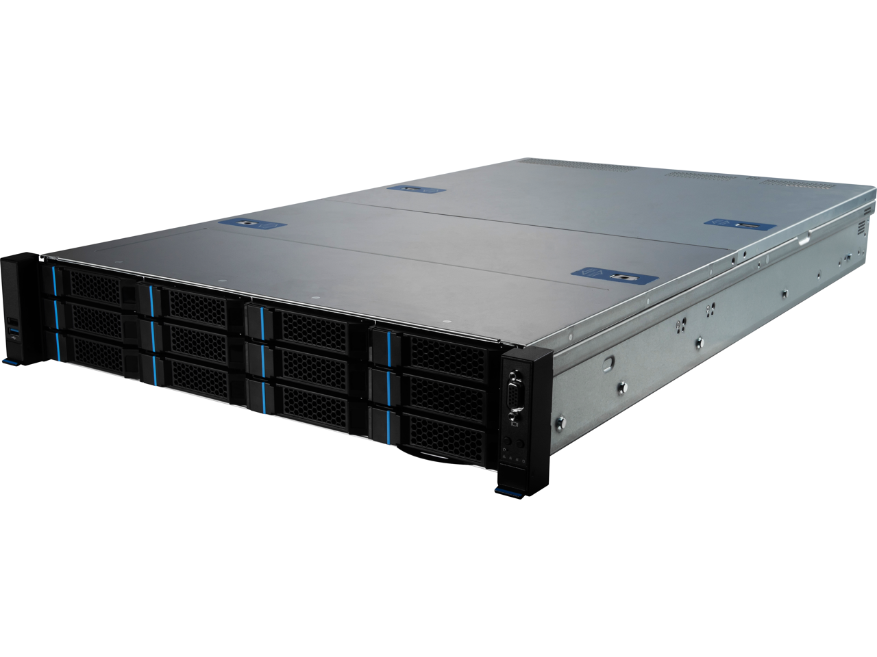 MSI 2U Server Barebones, Dual AMD EPYC™ 9004 Series Processors, 4 NVMe ...